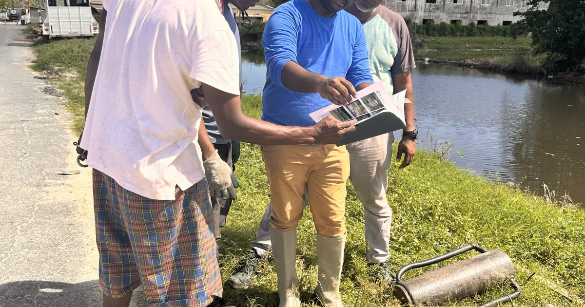 Guyana-PROMAR Tackles Ocean Plastic with New Floating Litter Trap at ...